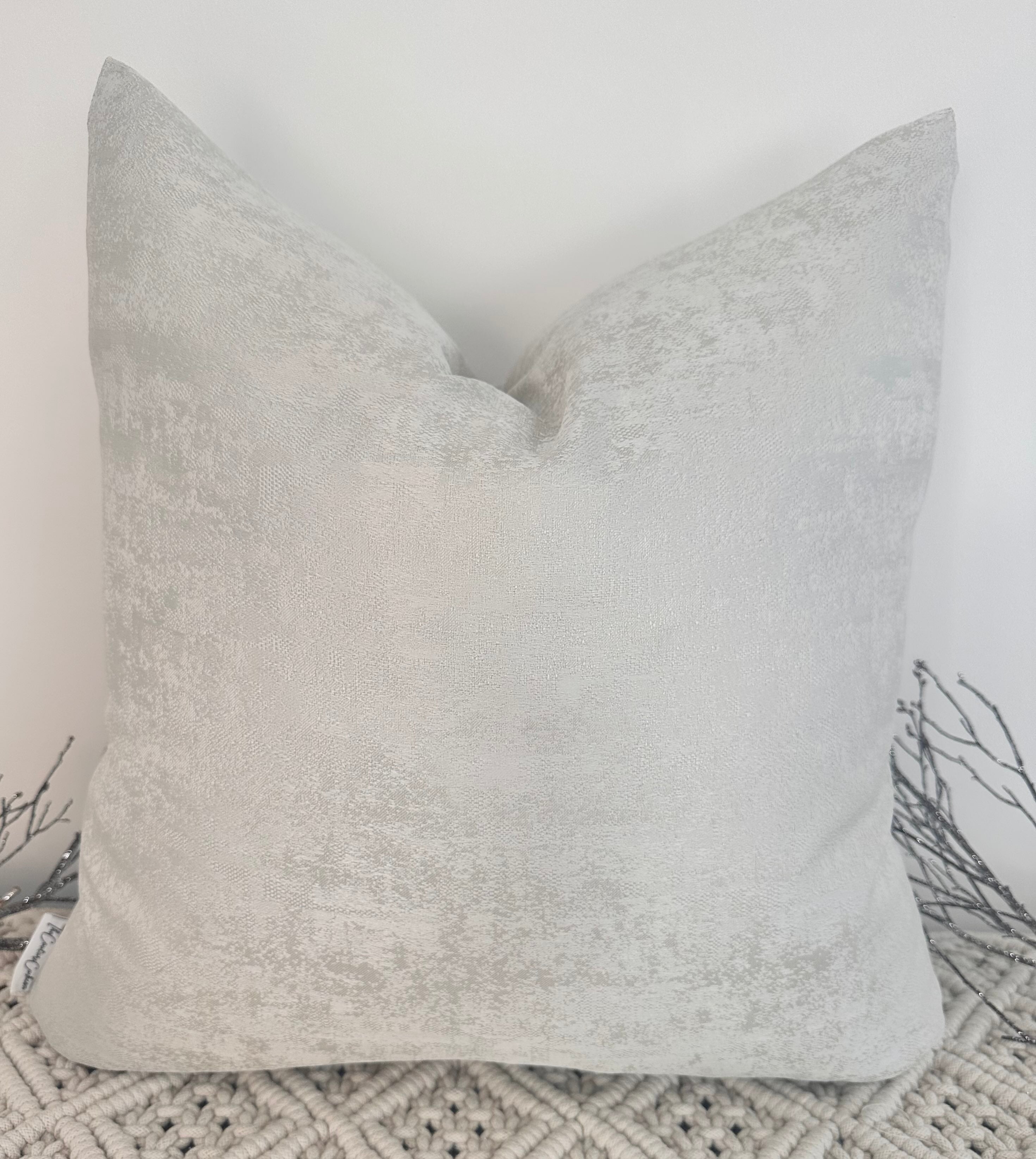The Couture Cushion | The Ivory Maya 20" x 20" – The Couture Cushion Ltd