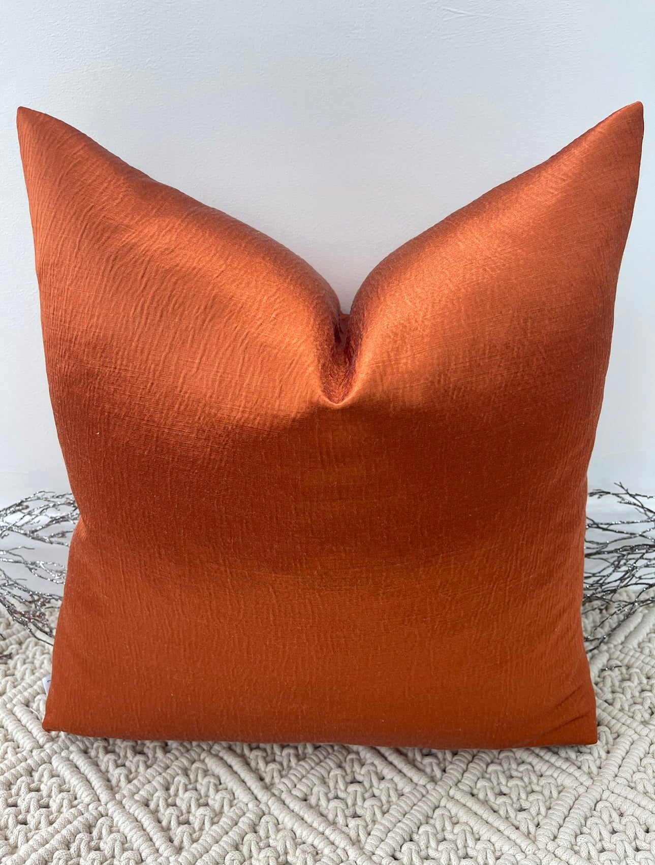 The Couture Cushion | The Orange Laura – The Couture Cushion Ltd